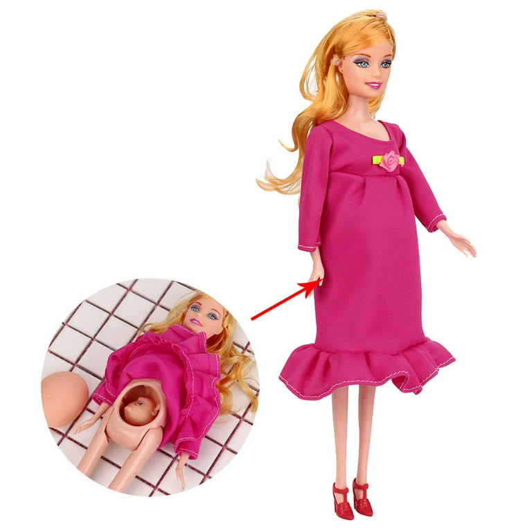 Pregnant Barbie Giving Birth Games