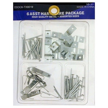 Framer Supply Metal Picture Frame Hardware - Single Set - Walmart.com