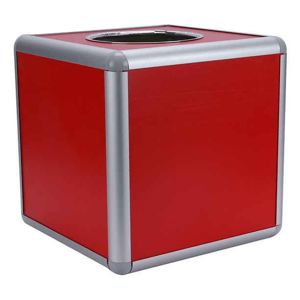 Lottery Box Square Raffle Ball Game Box Ticket Box Donation Box Party ...