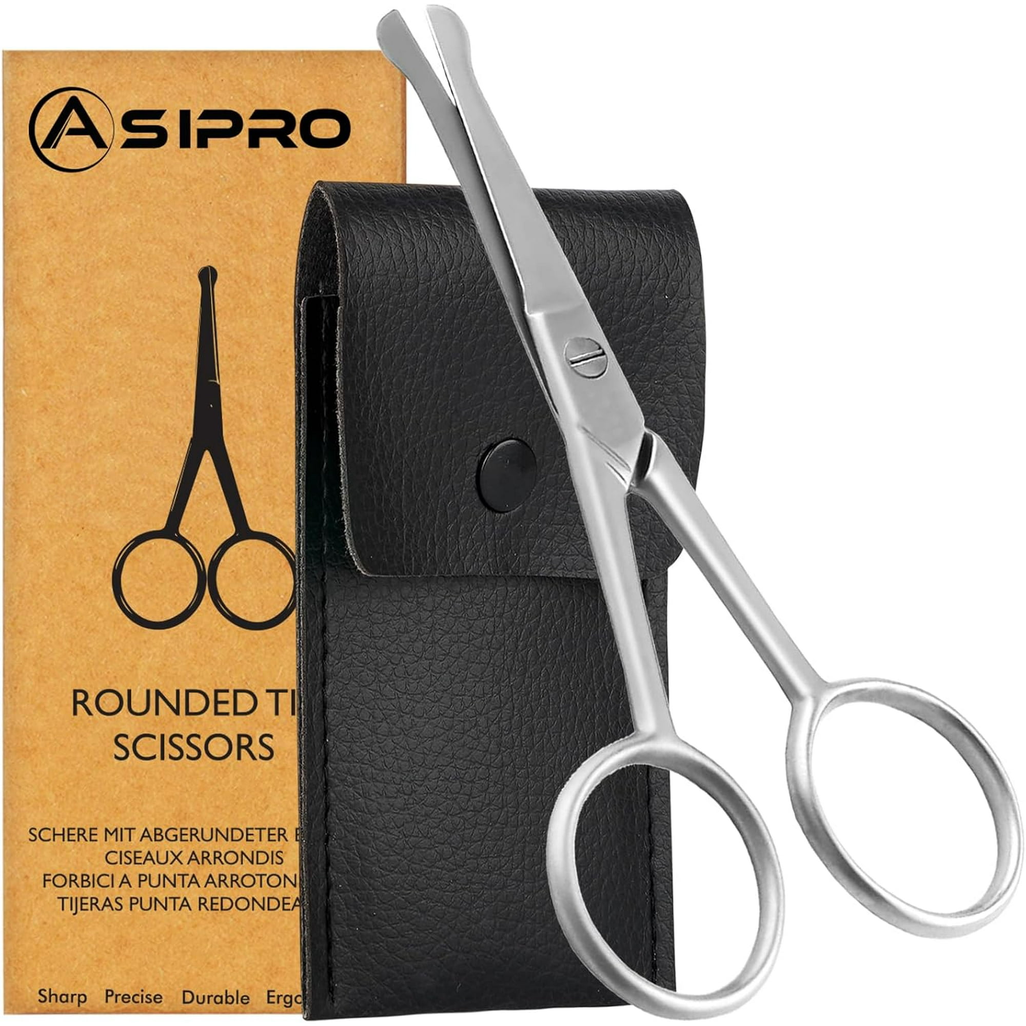Click here for Rejoda-Nose Hair Scissors For Men & Women With Pou... prices