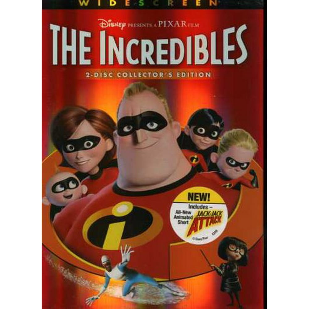 The Incredibles (DVD) - Walmart.com - Walmart.com