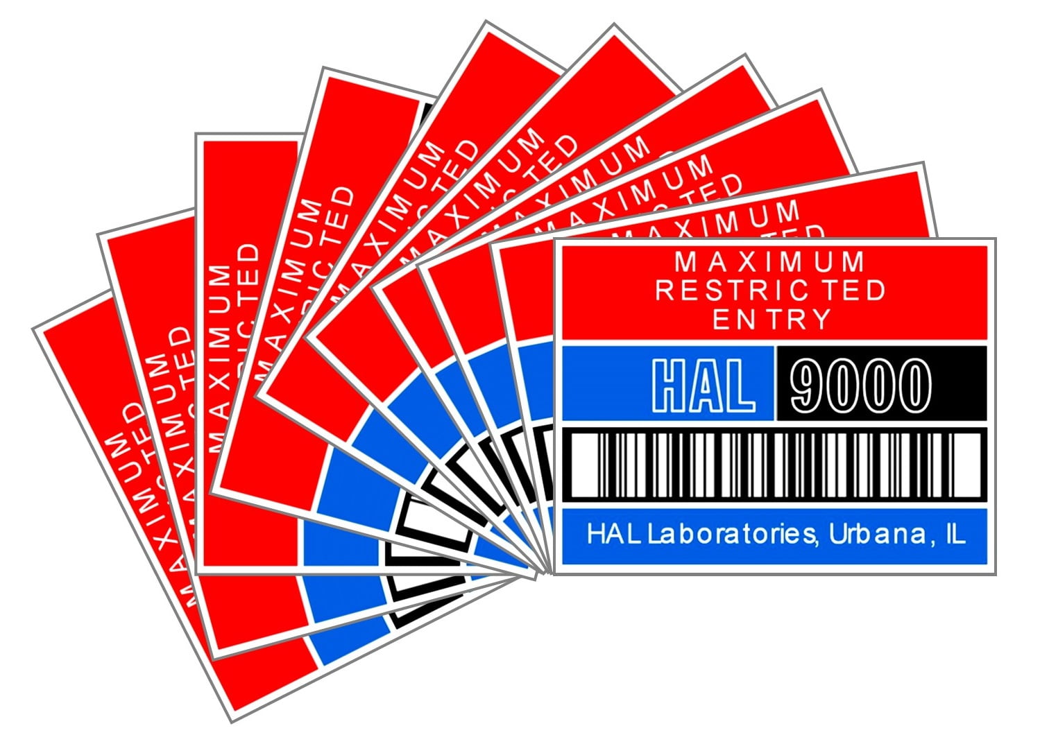 Asset Tag - Property of HAL Laboratories - 2001 A Space Odyssey ...