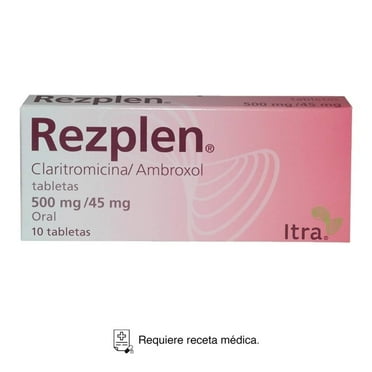 Solievo Claritromicina 500 mg 10 tabletas | Walmart en línea