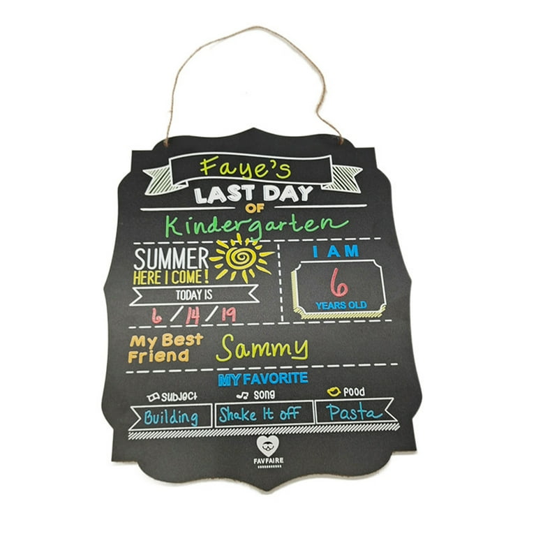 New Year Chalk Signs