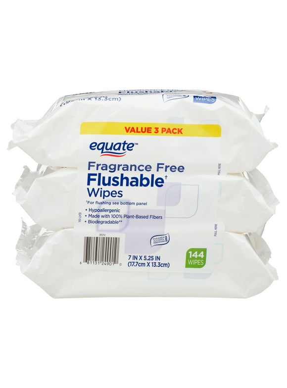 Flushable Wipes in Paper & Plastic - Walmart.com