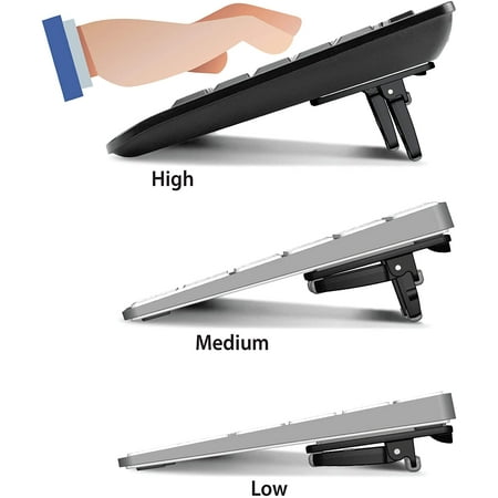 ESC Flip Computer Keyboard Stand & Laptop Stand - 3 Adjustable ...
