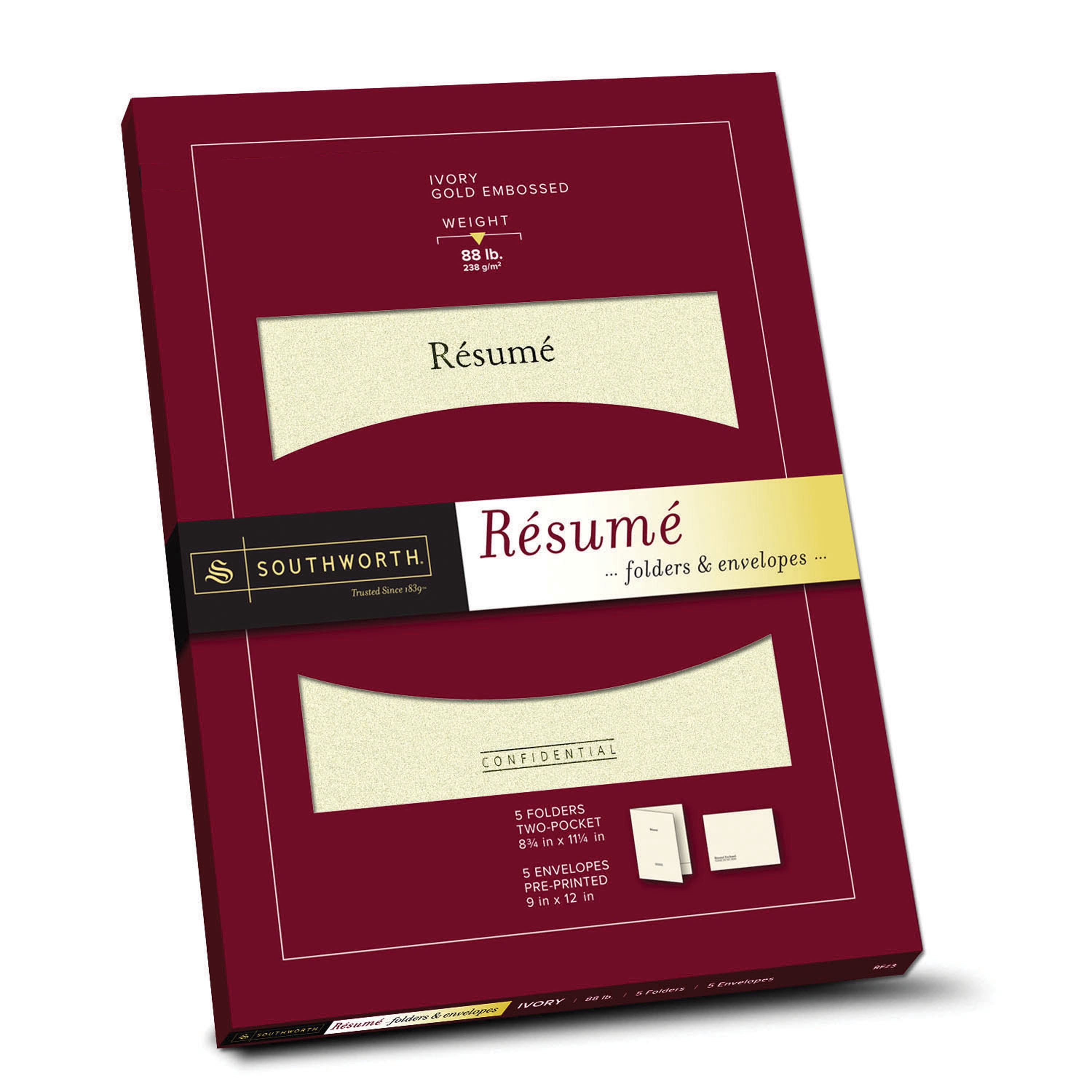 Southworth Resume Folder Envelopes Ivory Walmart Walmart Southworth Resume Folder Envelopes Ivory Walmart Walmart