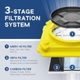 ALORAIR Portable Air Scrubber, 3-Stage Filtration, Negative Air Machine ...