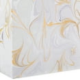Hallmark Extra-Deep Gift Bag (Gold Marble on White) - Walmart.com