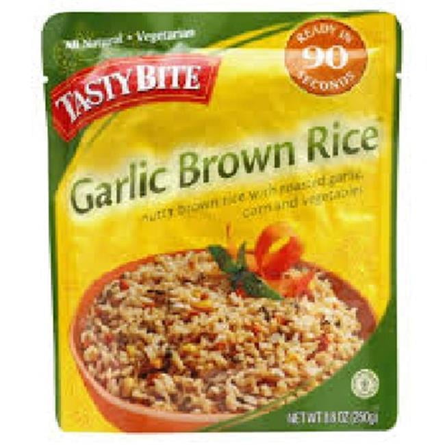 Tasty Bite Garlic Brown Rice, 8.8 Oz - Walmart.com