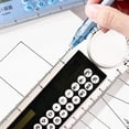 Mini Electronic Ruler, Transparent Ruler Calculator with Magnifier, 4 ...
