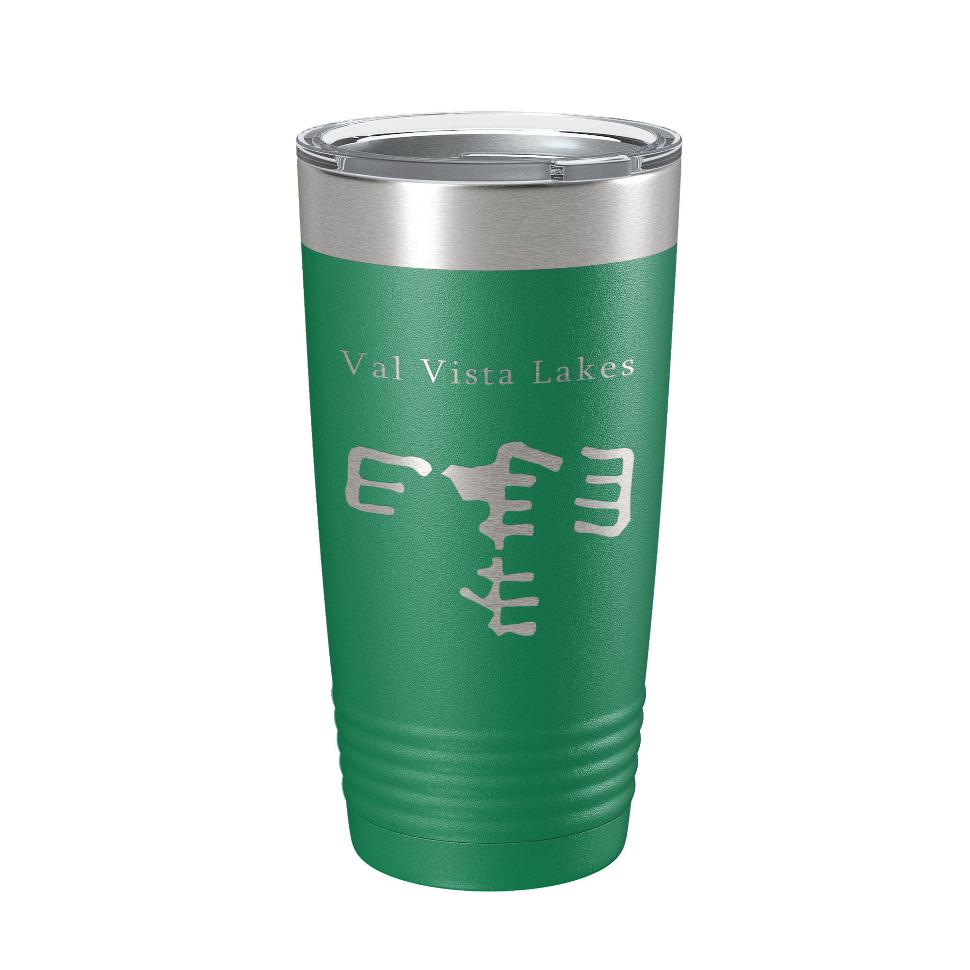 Val Vista Lakes Map Tumbler Travel Mug Insulated Laser Engraved Coffee ...