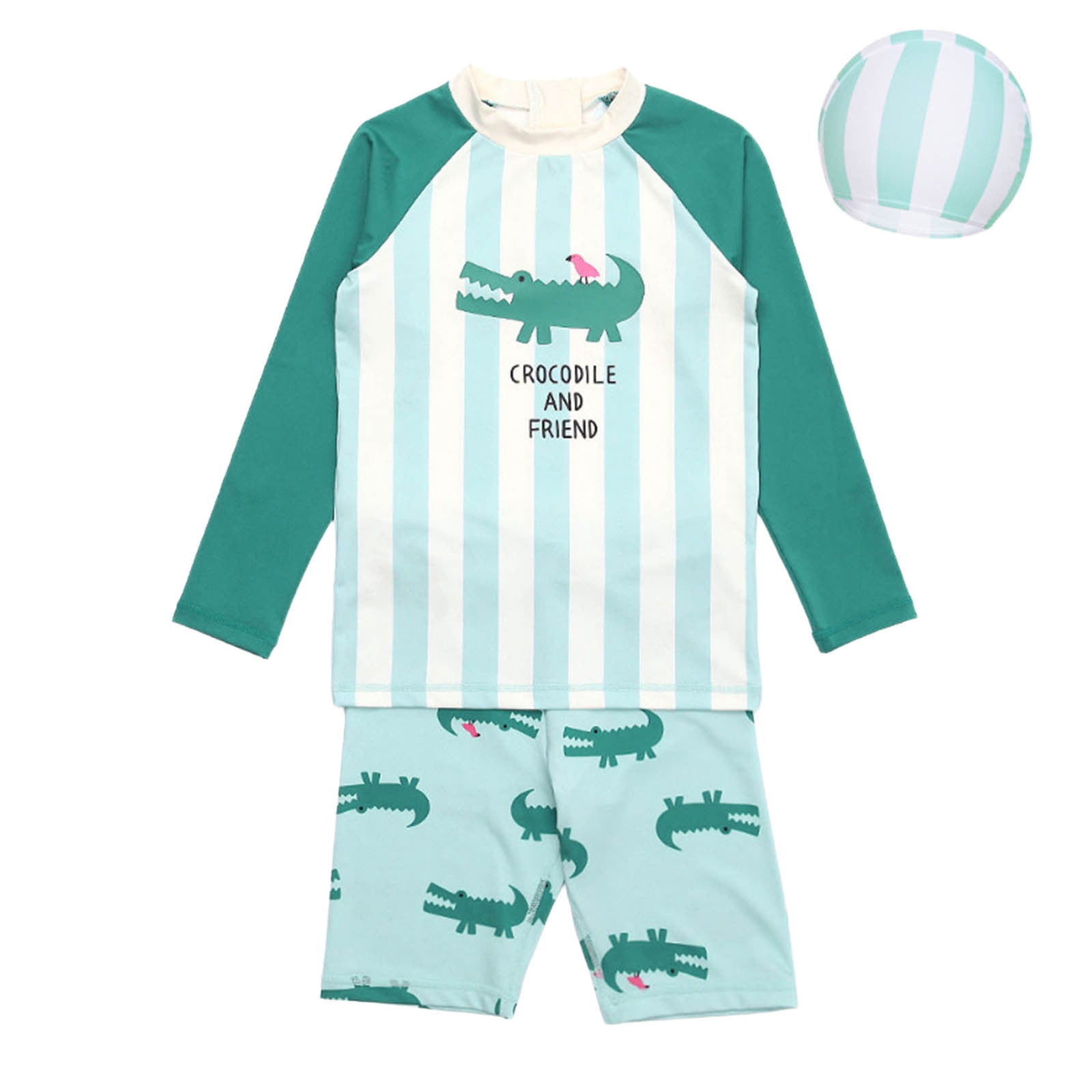 Click here for Jtieacloth Boys Swimwear Long Sleeve Rash Guard An... prices
