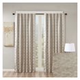 Blackout Curtain Panel - Jacquard Marble Design - Total Light Blocking ...