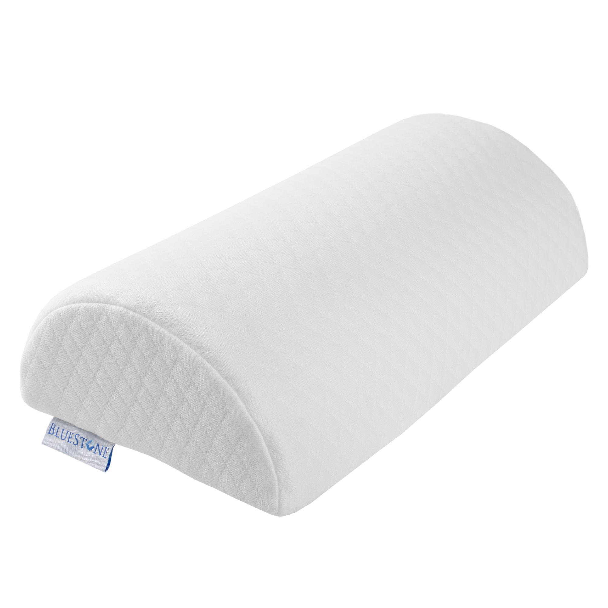 Bluestone Memory Foam Back Pillow Half Moon Lumbar Bolster Wedge Bluestone Memory Foam Back Pillow Half Moon Lumbar Bolster Wedge