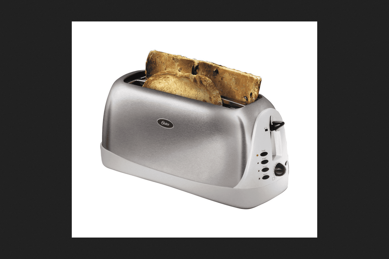 Oster 2 Slice Brushed Metallic Toaster Stainless Steel - Walmart.com