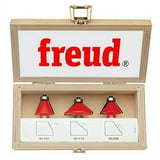 Freud Carbide Round Over and Beading Router Bit Set 5 pc. - Walmart.com