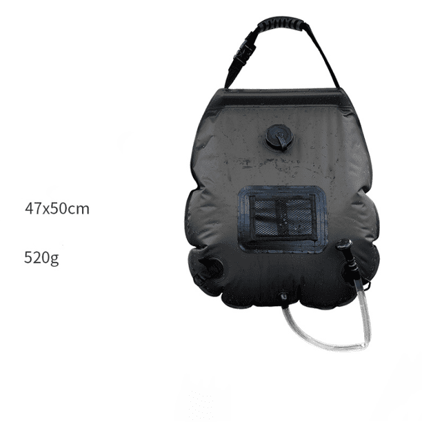 Solar Shower Bag Camping, 20L Solar Shower Bag Portable Outdoor Folding ...