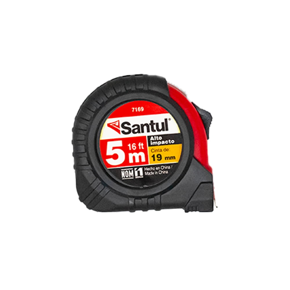 Flexómetro Alto Impacto SANTUL 5M Uso Rudo | Walmart en línea