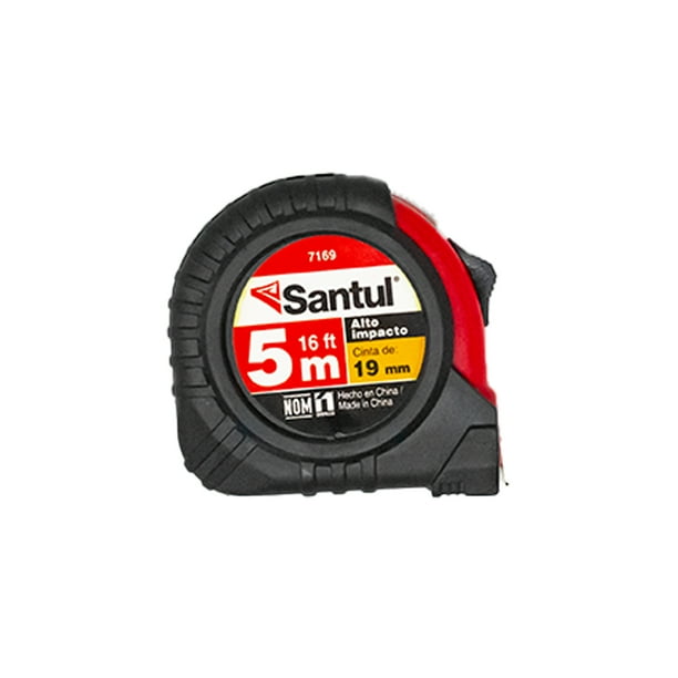 Flexómetro Alto Impacto SANTUL 5M Uso Rudo | Bodega Aurrera en línea