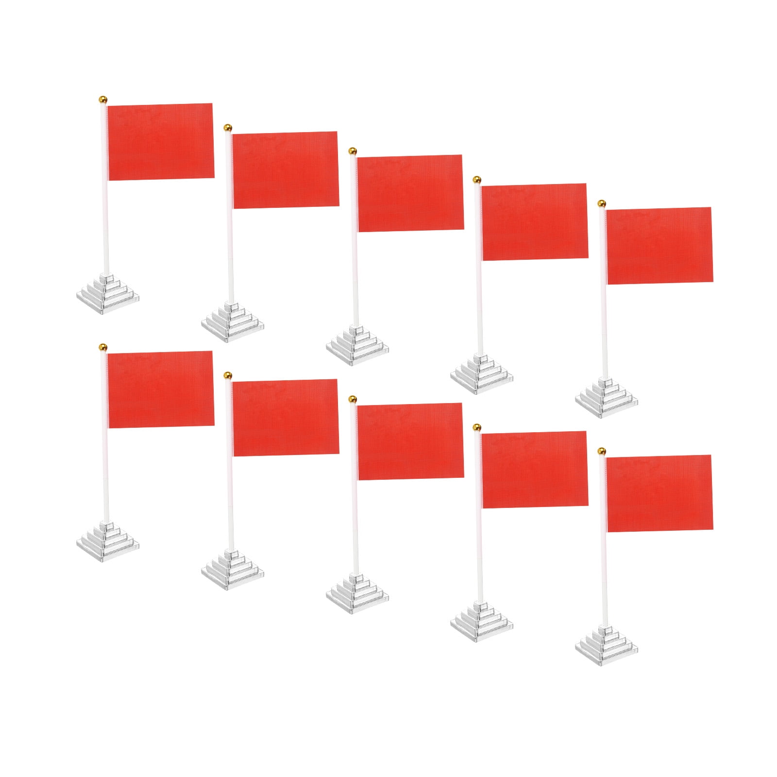 uxcell Soportes de bandera Base de bandera de mesa Poste de bandera ...