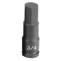 Grey Pneumatic 2910F 1/2" Drive x 5/16" Hex Driver - Walmart.com