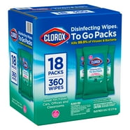 Clorox Travel Packets, Bleach-Free Clean Disinfectant Wipes ...
