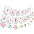 Ocean Birthday Party Decorations for Girl, Ocean Theme Happy Birthday ...
