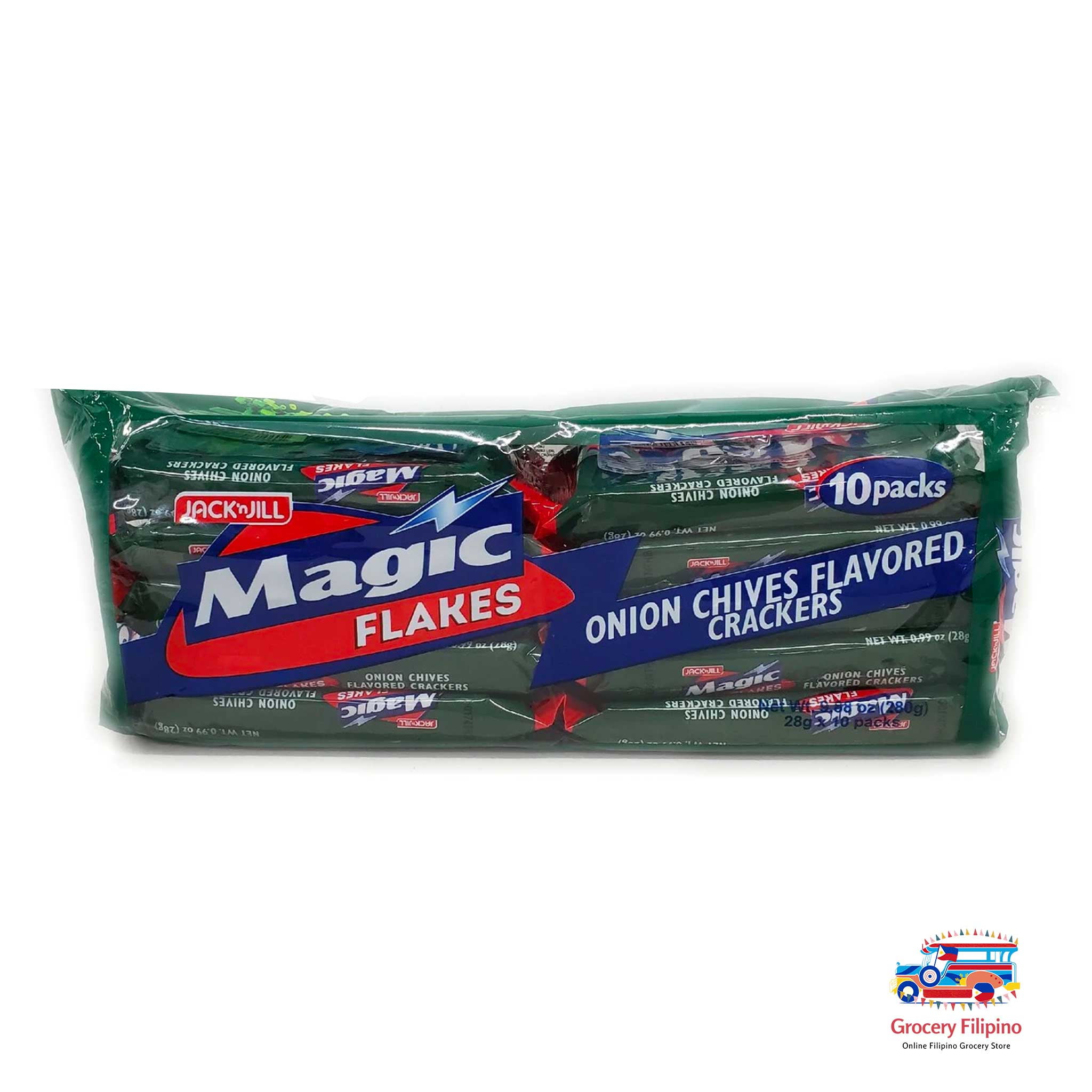 Magic Flakes Crackers Onion and Chives Flavor in 10.93oz - Walmart.com