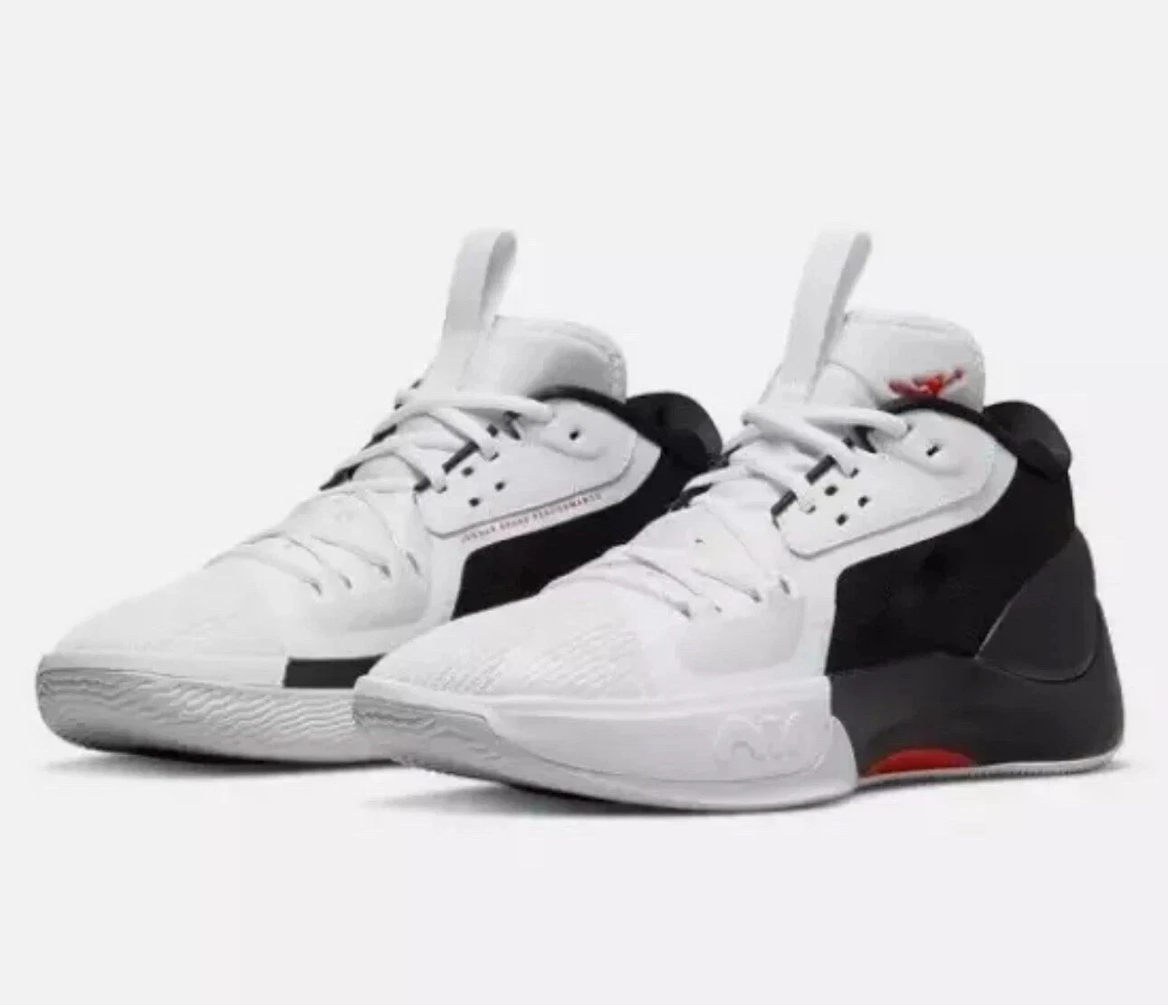 N I-K-E A i r-Jor-dan Zoom Separate Men's Shoes Bred Black White DH0249 ...