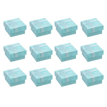 1/2/5 Pcs Velvet Jewelry Ring Boxes Earring Gift Storage Boxes Wedding ...