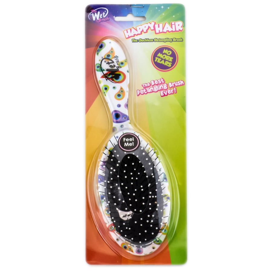 The Wet Brush Happy Hair Brush - Color : Paisley - Walmart.com
