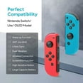 Nidisetpjas Joy Con Pair For Nintendo Switch Oled Lite Supports Vibration Wake Up Motion