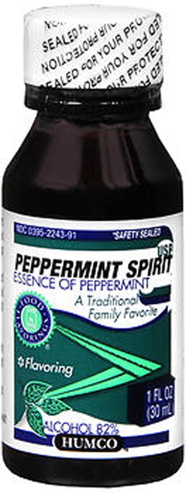 Humco Peppermint Spirits USP, 1 Oz. - Walmart.com