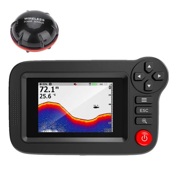 ,Fish Wirel Sonar Portable Fish Locator With Boat - Walmart.com
