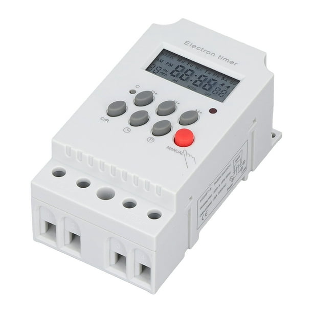 Microcomputer Intelligent Timer Switch,Electronic Timer Switch DIN Time ...