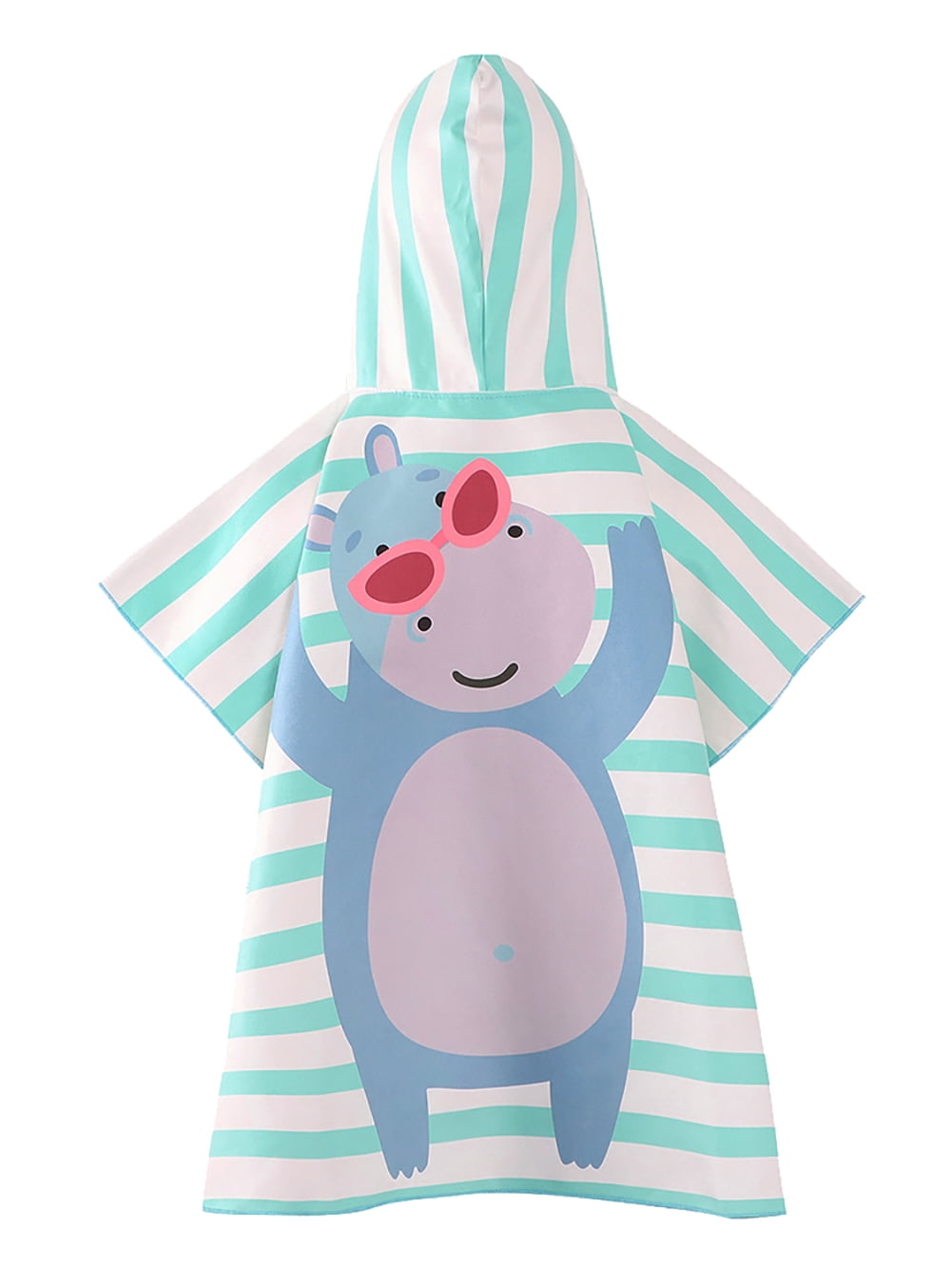 Maxcozy Kids Baby Hooded Bath Towel Beach Bathrobe 1-5 Years - Walmart.com