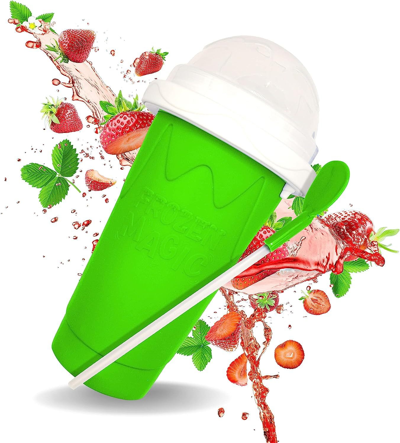 Melliful Slushy Maker Cup, Quick Frozen Magic Cup, DIY Homemade Squeeze ...