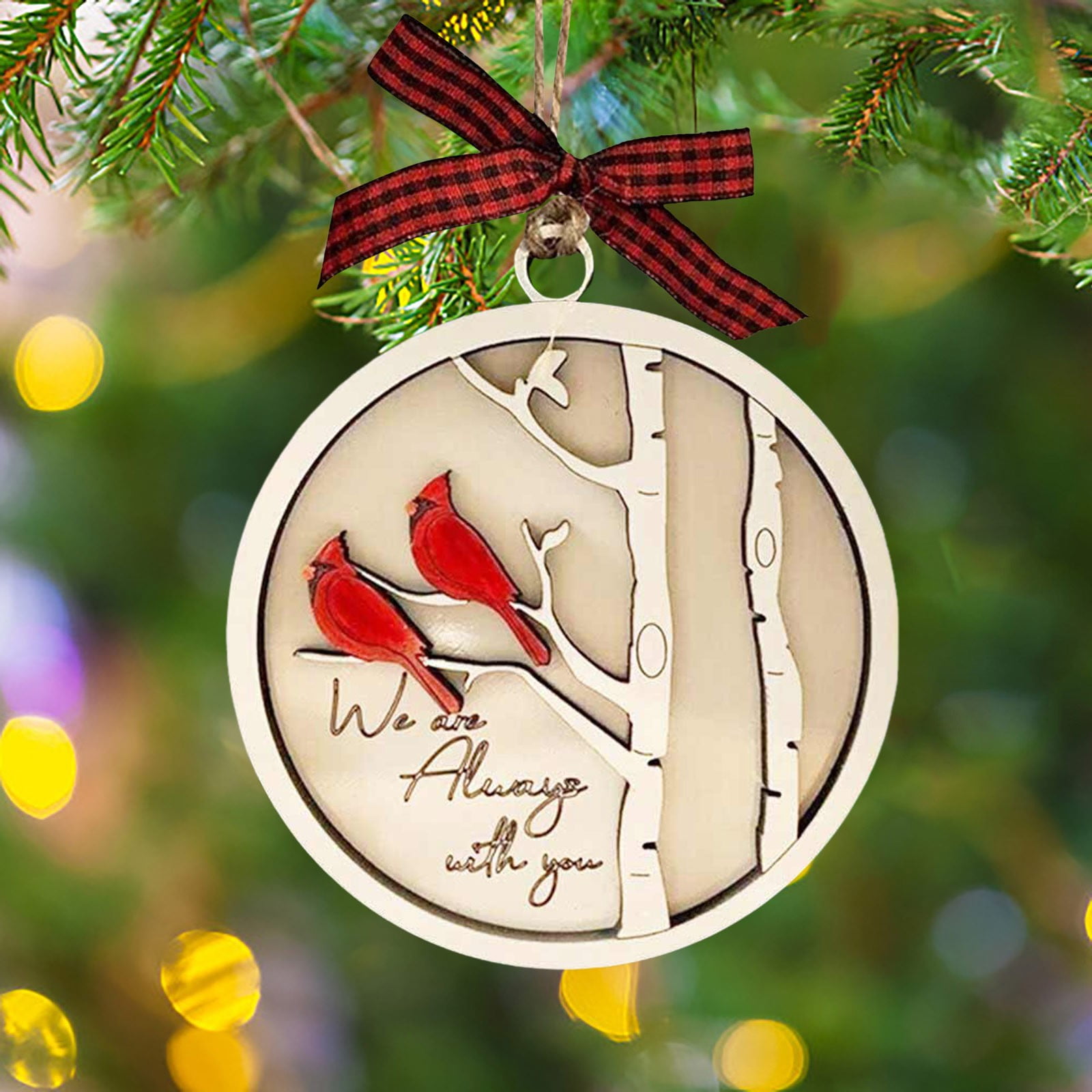 Click here for Tanyanxt Wooden Cardinal Christmas Ornaments hangi... prices