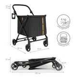 My Duque: Foldable Portable Shopping Cart - Lightweight, Adjustable ...