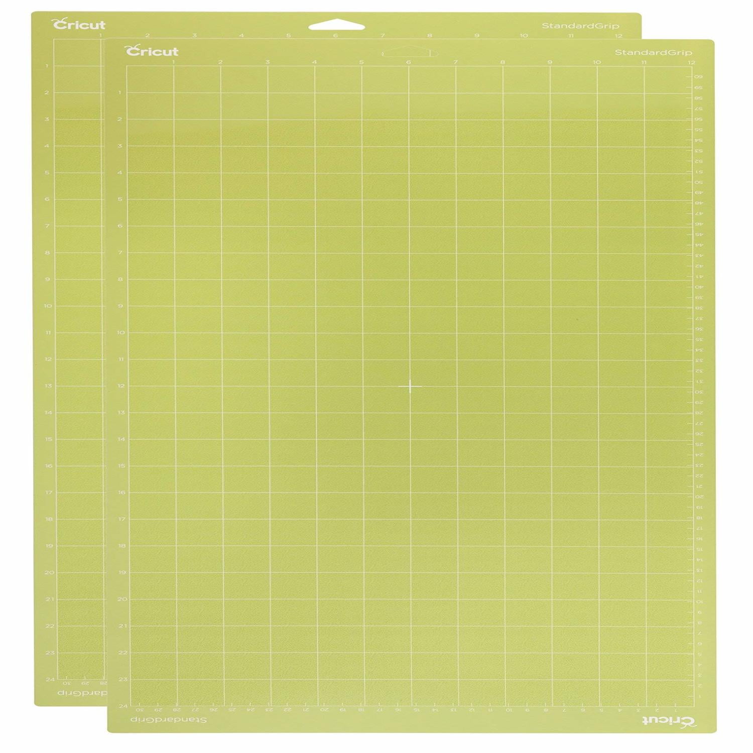 Cricut® StandardGrip Adhesive Cutting Machine Mat,12 in x 24 in (2 ct ...