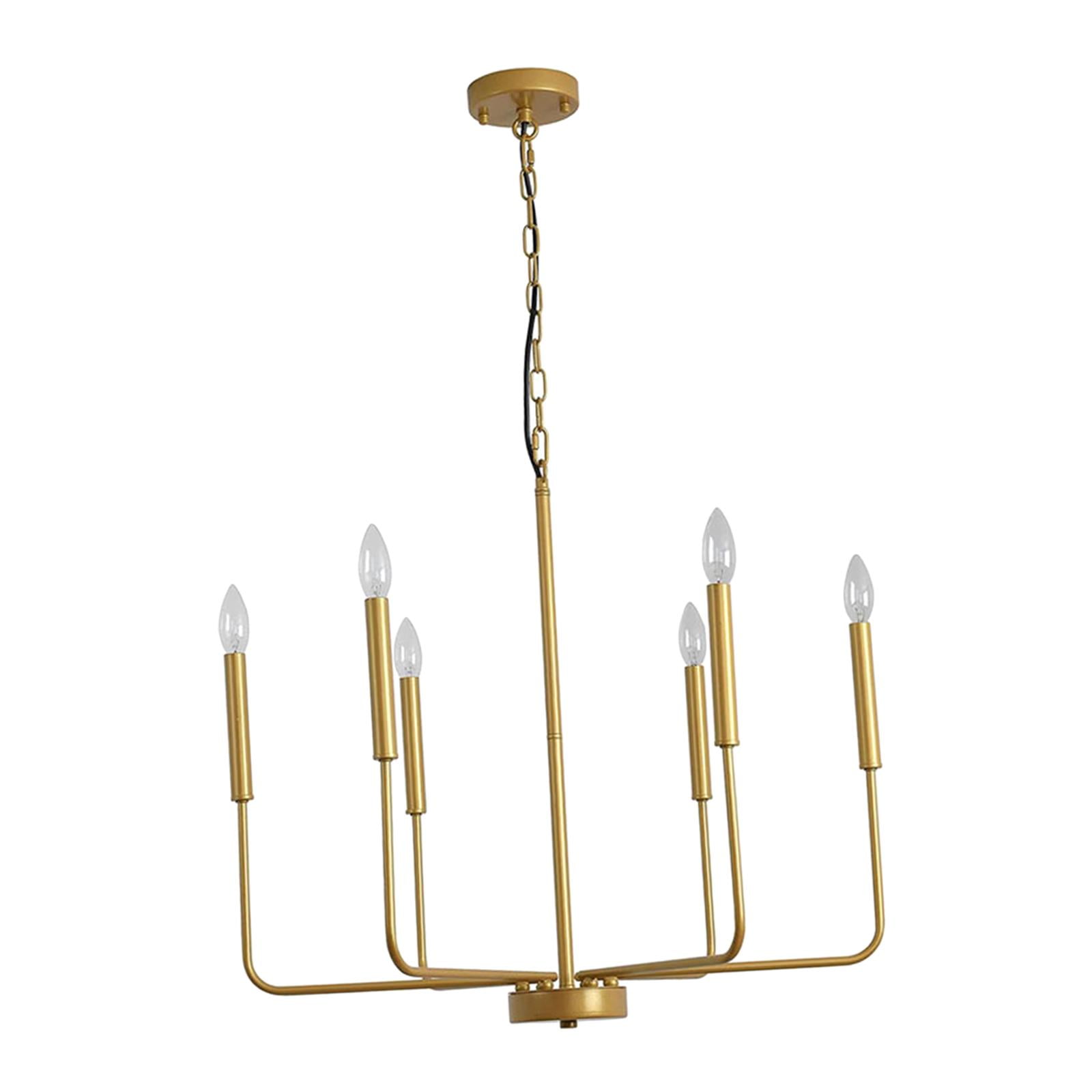 Click here for Lionlar Chandelier 6 Lights Classic Candle Pendant... prices