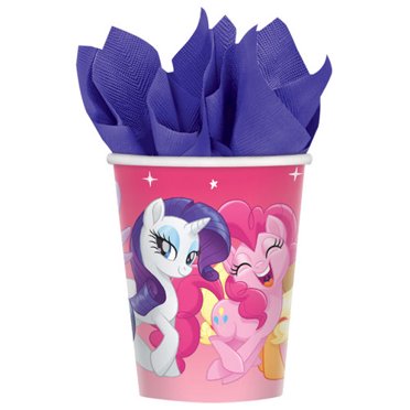 9oz Paper My Little Pony Cups, 8ct - Walmart.com