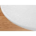 Elasticized Table Pad 48" x 66" Oval, Heavy Duty Thick Vinyl Tablecloth ...