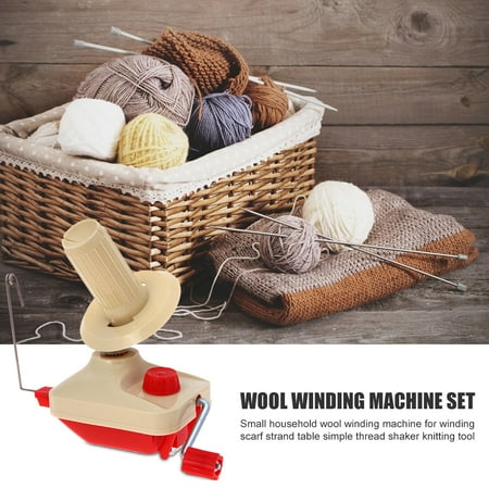 Clairlio Handheld Yarn Winder Fiber String Line Ball Winding Wool ...