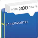 Poly File Jackets, Straight Tab, Letter Size, Assorted Colors, 10/pack ...