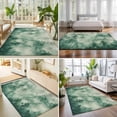 Area Rugs 3'x5', Green Forest Rustic Carpet Runner Indoor Outdoor Rugs ...
