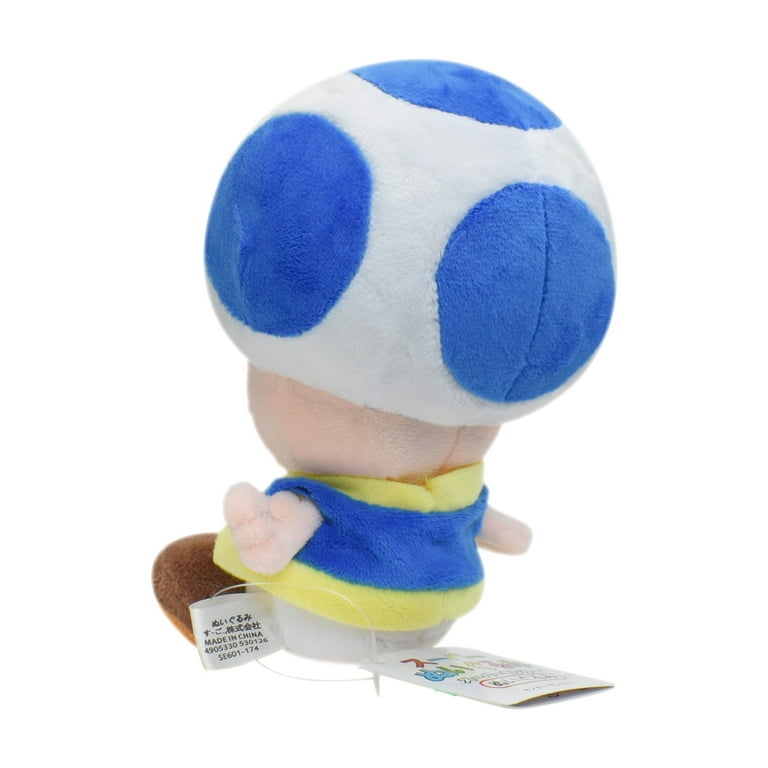 Blue Toad Mario Plush