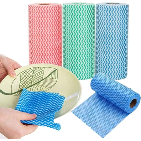 3 Pc Heilwiy Disposable Non-woven Kitchen Cleaning Cloths | Walmart Canada