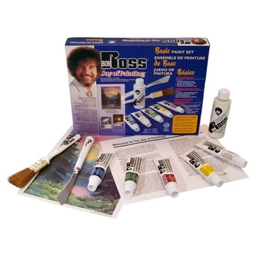 Bob Ross Master Paint Set with Brushes, Hobby Starter Oil Artist ...